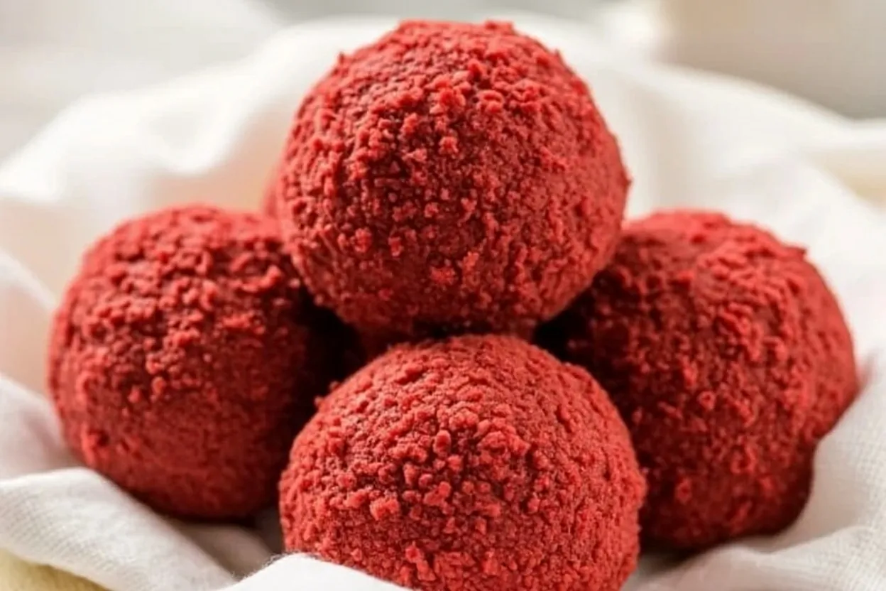 Red Velvet Cheesecake Bites Recipe Easy Dessert For Parties