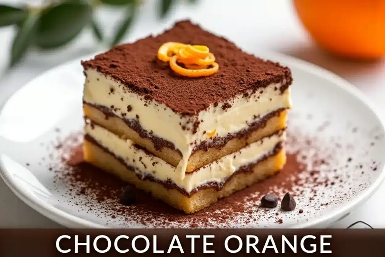 Chocolate Orange Grand Marnier Tiramisu – Easy Zesty Dessert Recipe