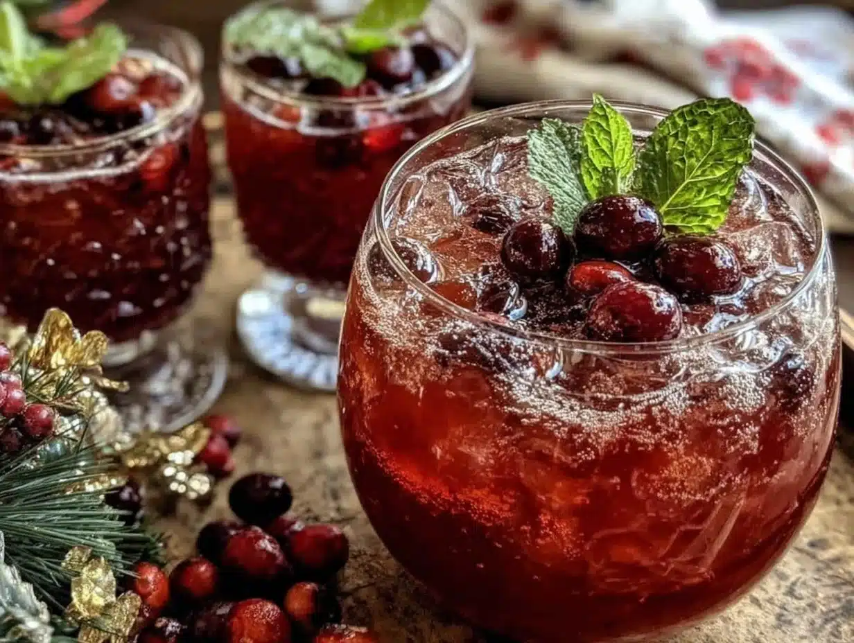 Vibrant Cranberry Kvass Recipe - Easy Homemade Russian Drink