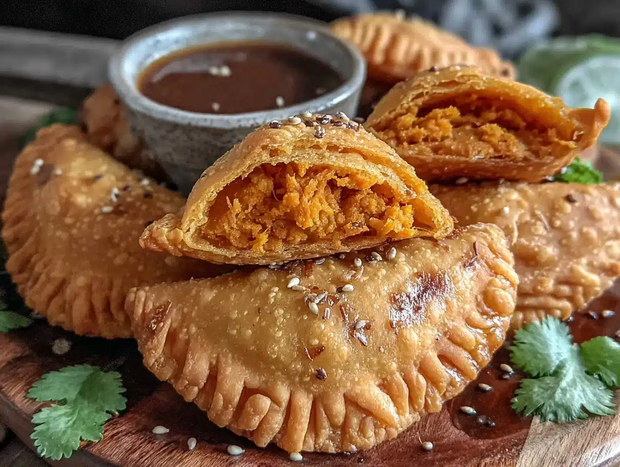 Irresistible Sweet Potato Samosas Recipe With Tamarind Chutney