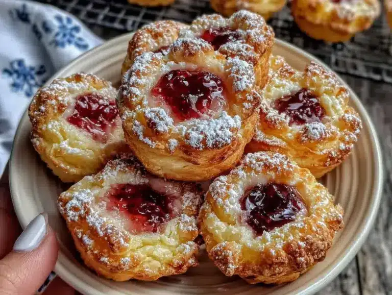 Cream Cheese Kolacky Recipe: Easy Jam-Filled Pastries With Powdered Sugar
