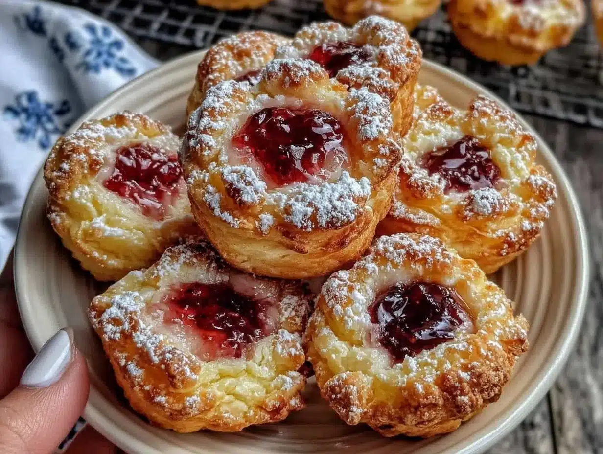 Cream Cheese Kolacky Recipe: Easy Jam-Filled Pastries With Powdered Sugar
