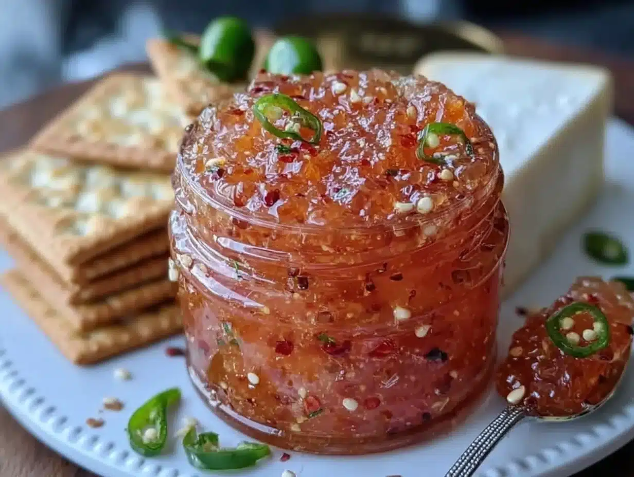 Hot Pepper Jelly Recipe: Easy Homemade Spread For Cheese Boards
