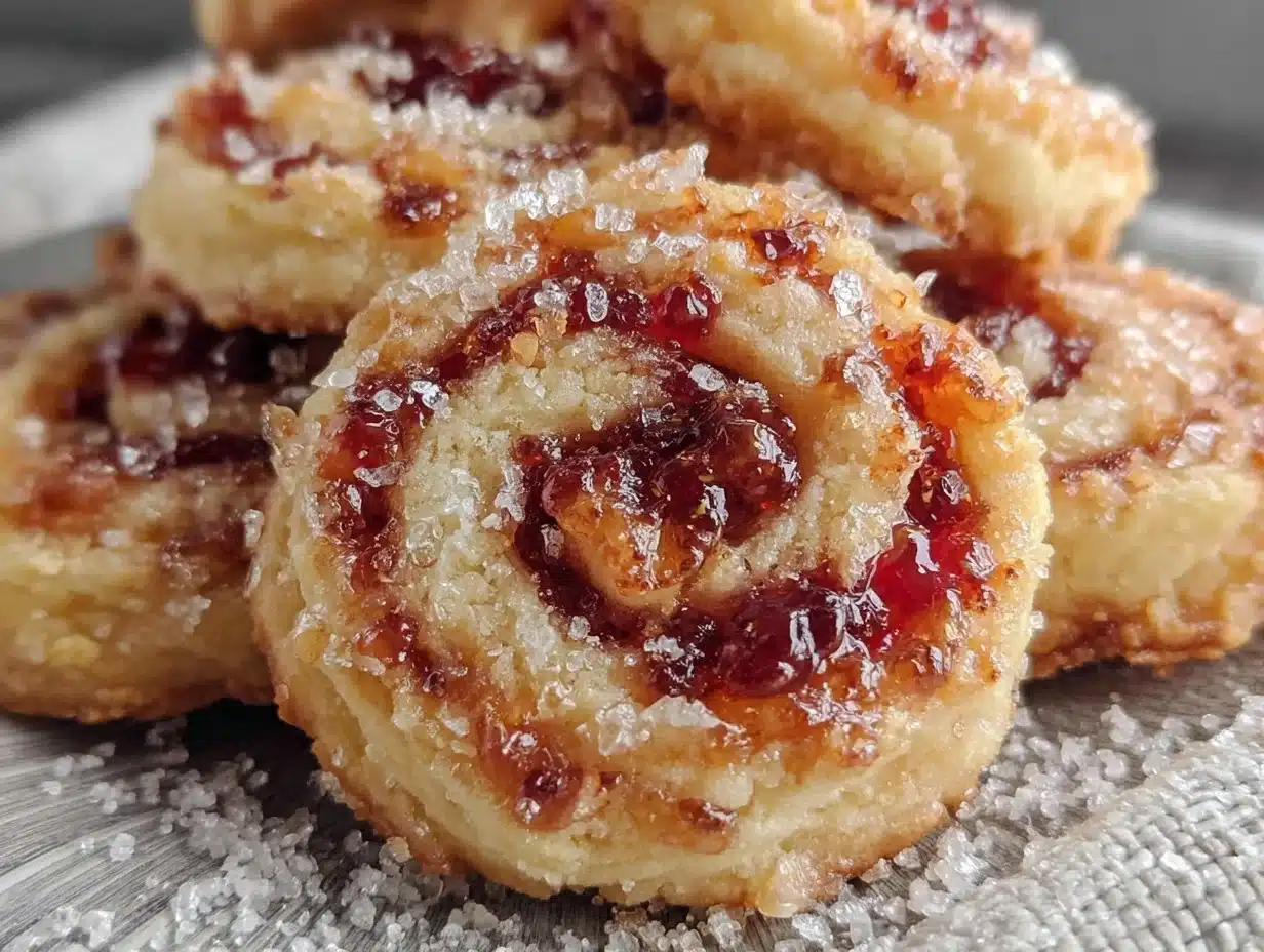 Jewel Swirls Cookies Recipe: Easy Sparkling Fruit Jam Layers For Holidays