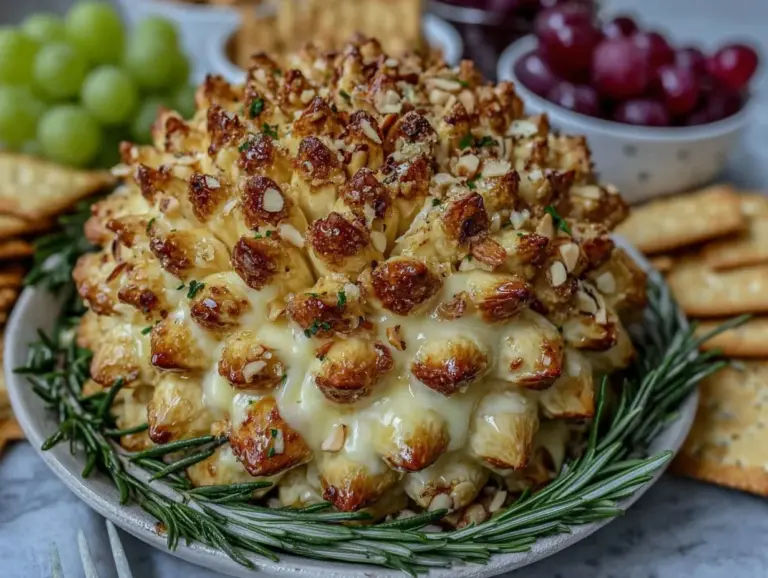 Perfect Pine Cone Cheese Ball – Easy Holiday Centerpiece Recipe