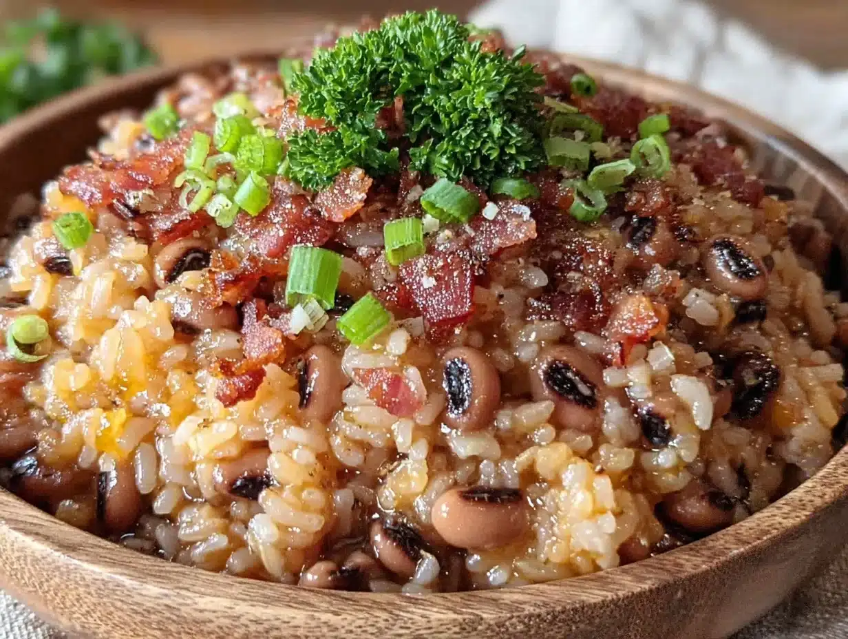Cozy Hoppin John Recipe Easy Black-Eyed Peas And Rice Comfort Bowl