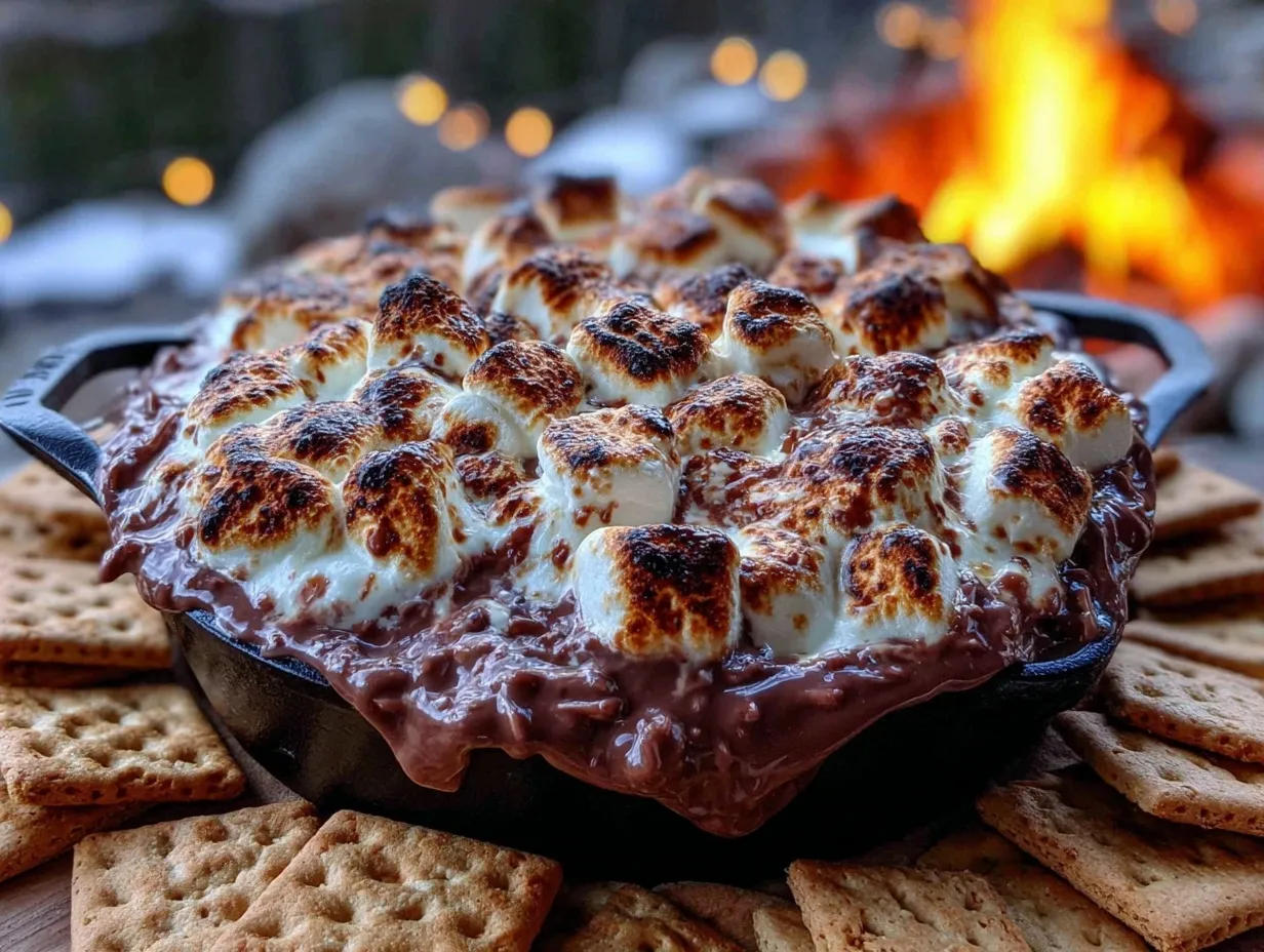 Cozy S’mores Dip Recipe Easy Homemade Campfire Dessert For Family Fun