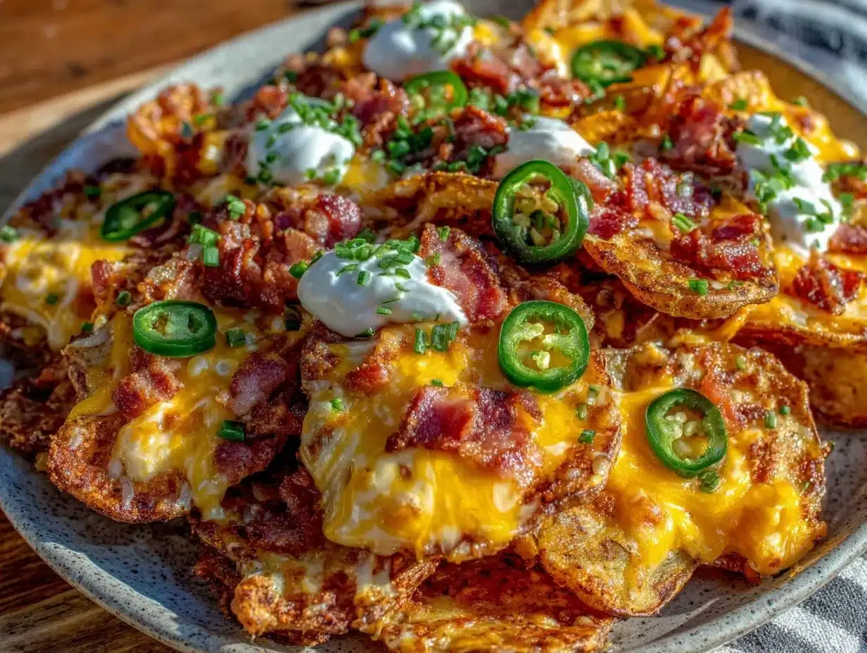 Crispy Irish Nachos With Loaded Toppings Easy Recipe For Perfect Party ...