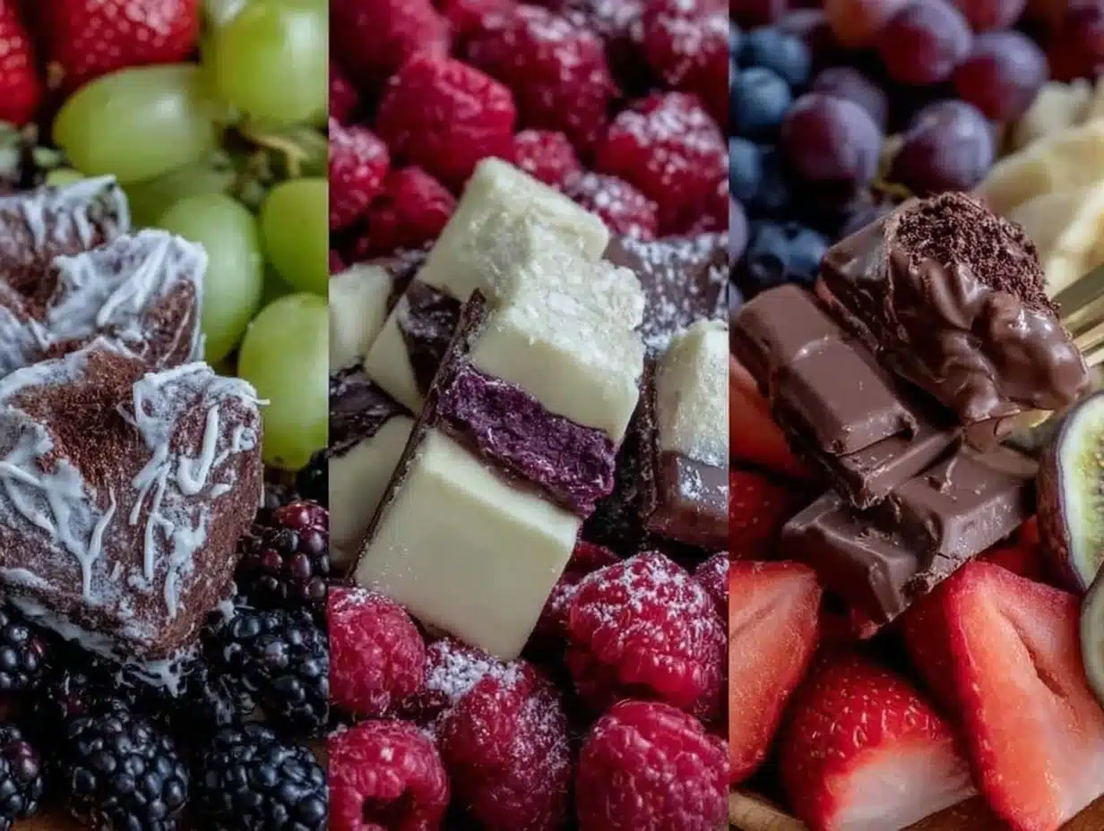 Galentine’s Fancy Fruit & Chocolate Board Ideas For Parties