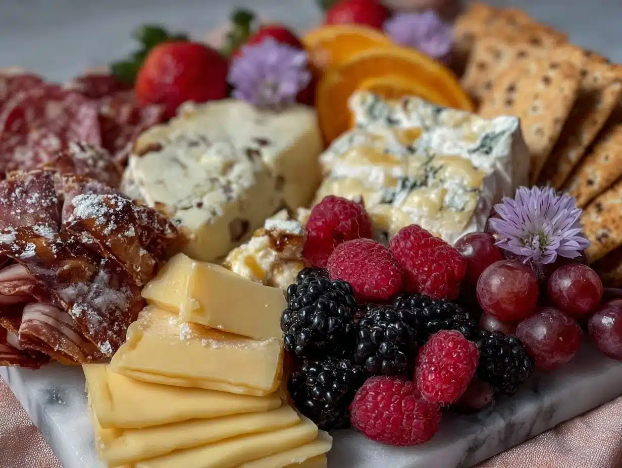 Galentine S Floral Fruit Cheese Board Ideas For Perfect Party
