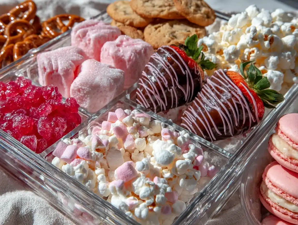 Perfect Galentine’s Pink Snack Tackle Box Ideas For Parties