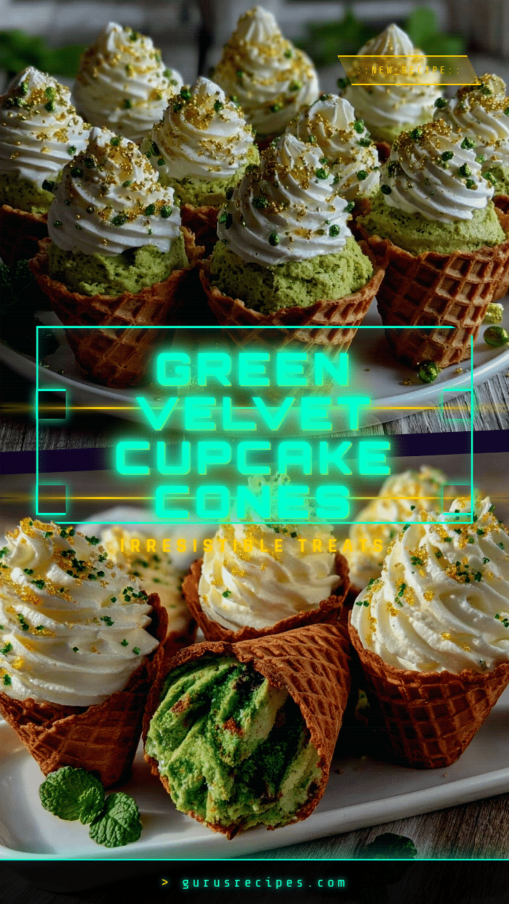Green Velvet Cupcake Cones Recipe – Perfect St. Patrick’s Day Treat