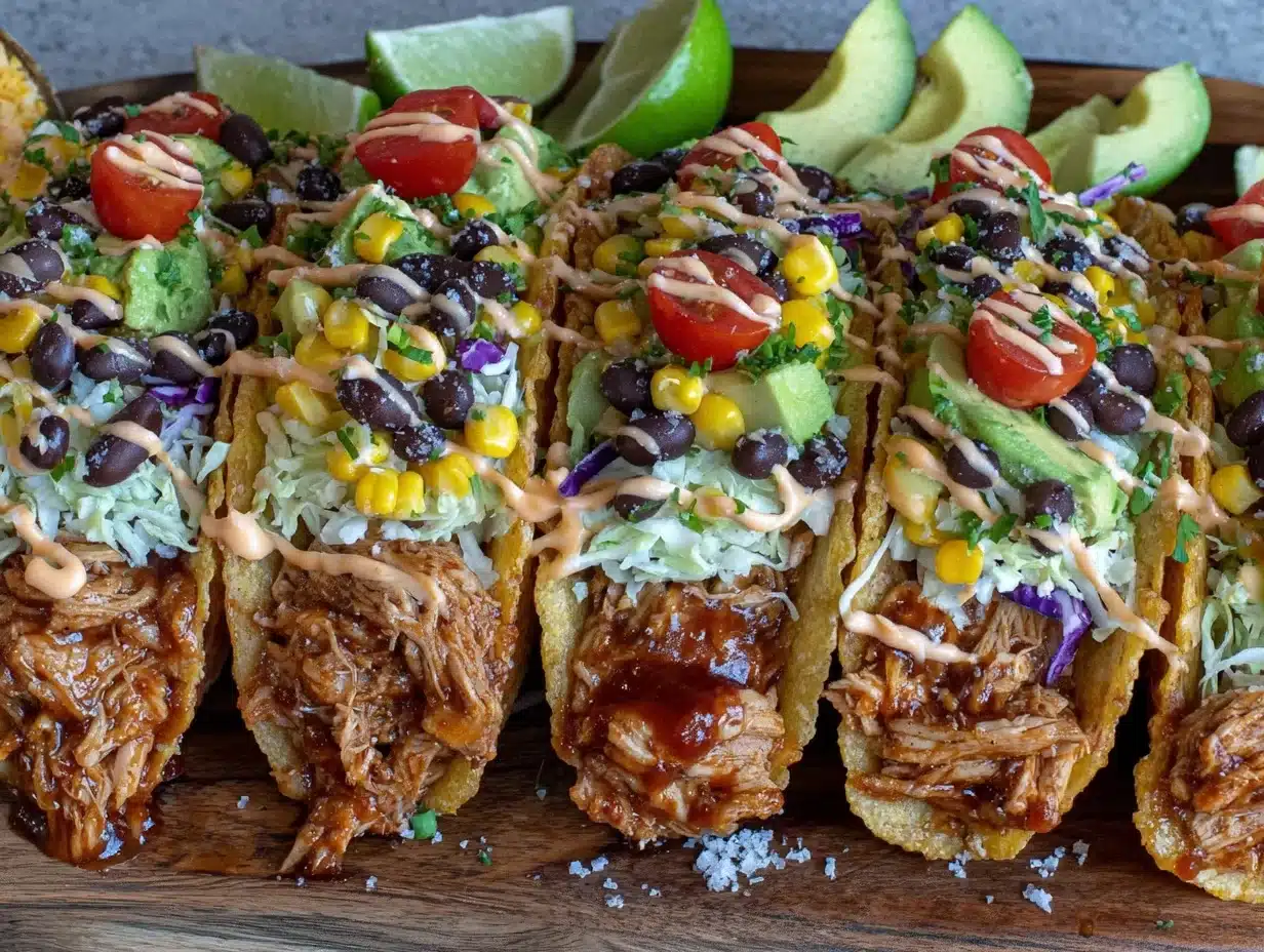 Pulled Chicken Tortilla Boats Recipe Easy Game Day Appetizer