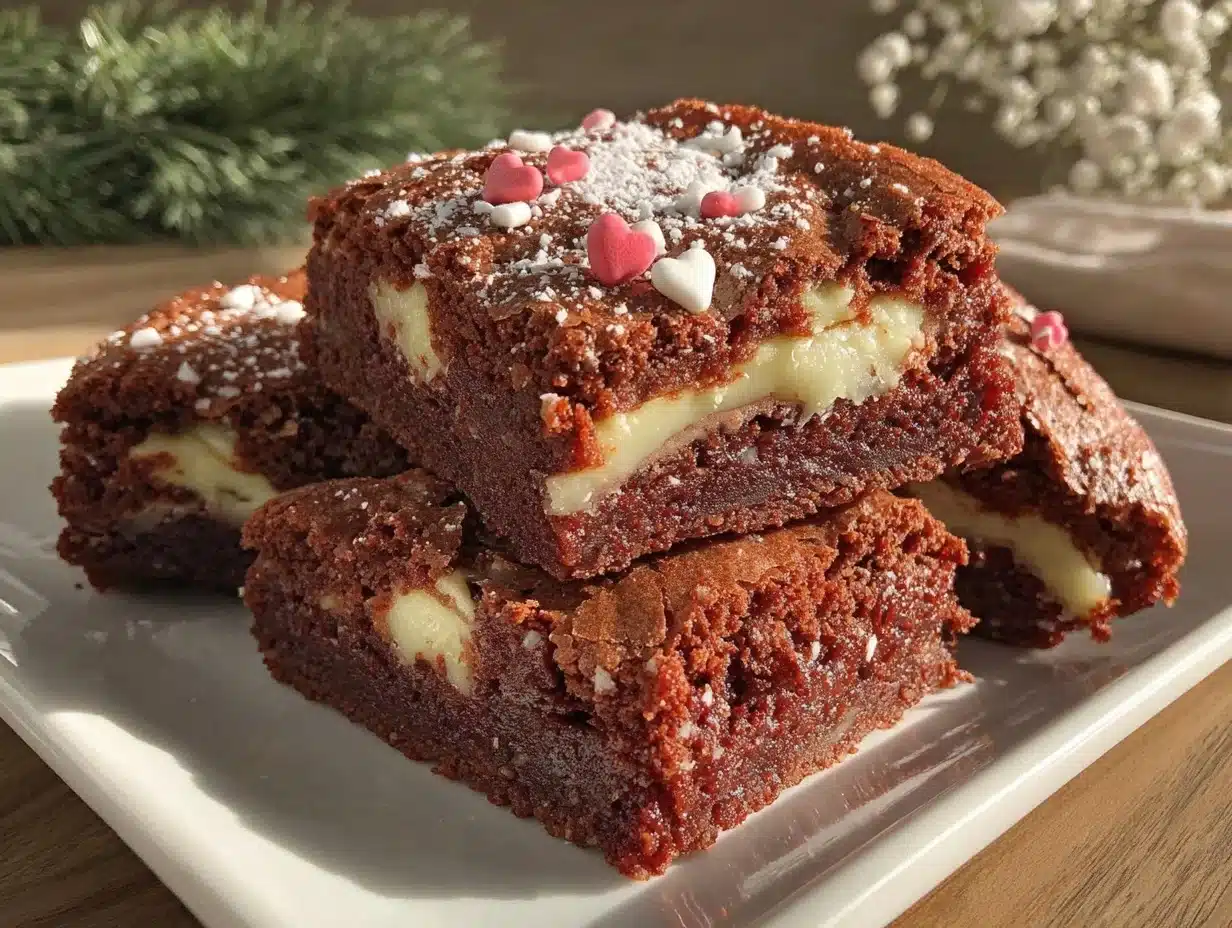 Red Velvet Cookie Bars Recipe – Easy Valentine’s Dessert With Cream ...