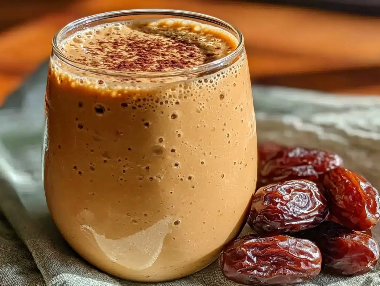 Creamy Coffee Date Protein Shake Recipe For An Easy Energizing Breakfast