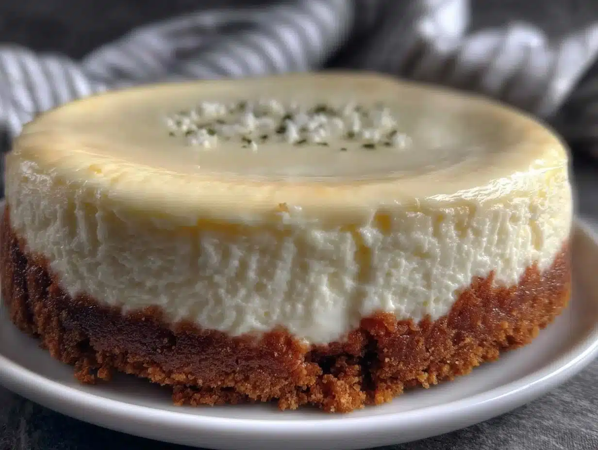 Creamy Classic Cheesecake Recipe With Easy Crunchy Graham Cracker Crust