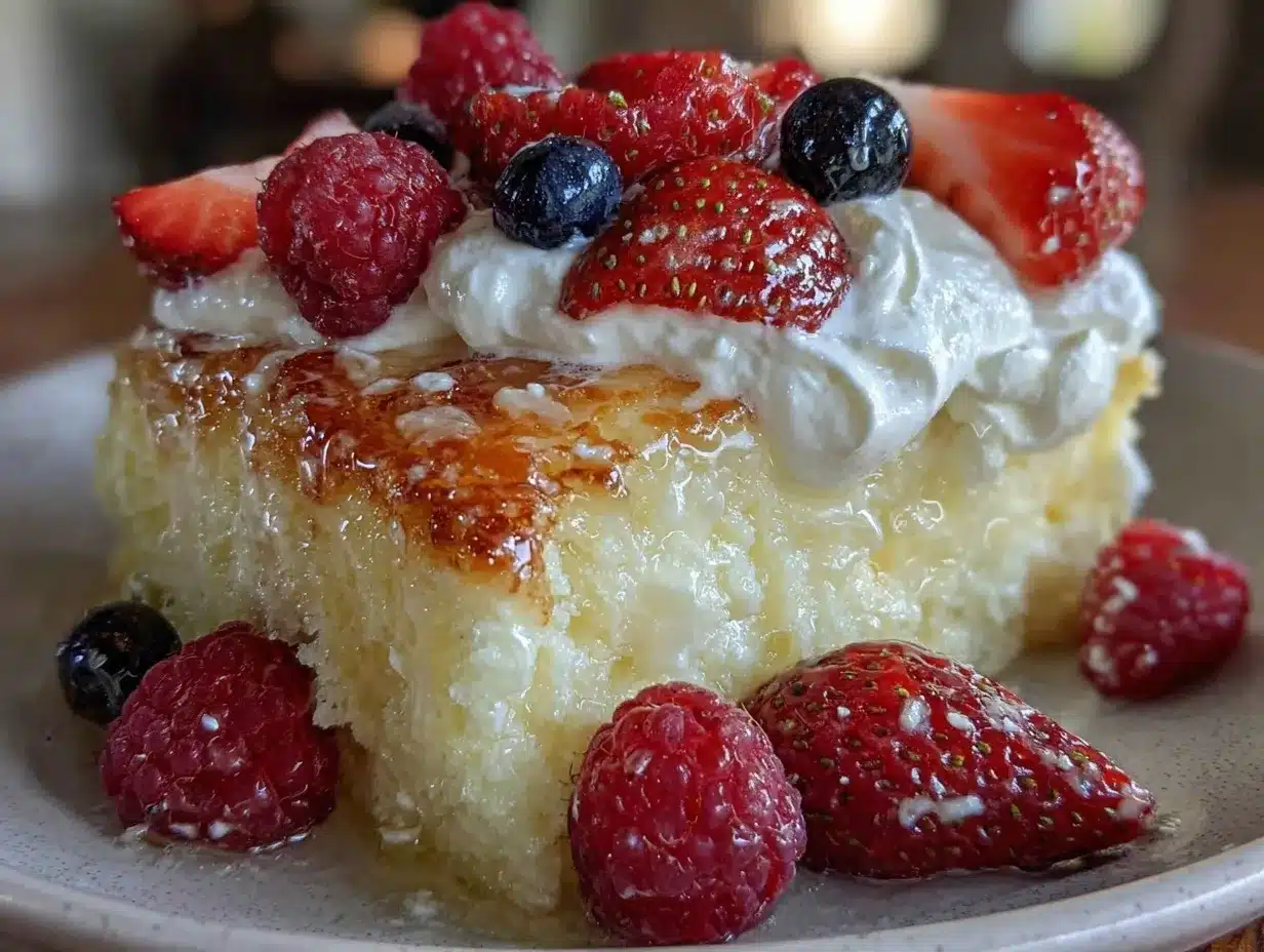 Creamy Tres Leches Cake Recipe With Berries Easy And Perfect Indulgence