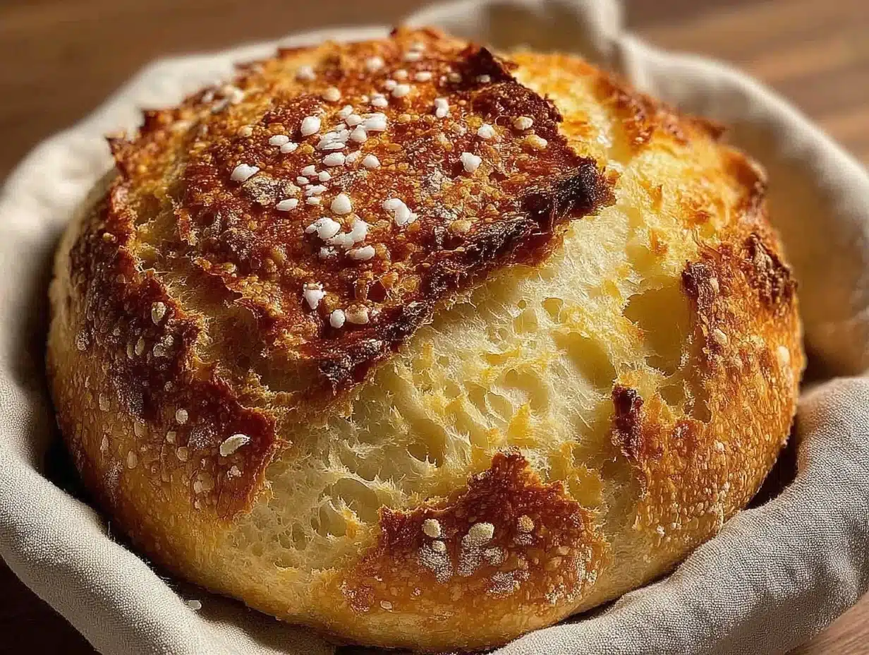 Easy Crispy Dutch Oven No Knead Bread Recipe Perfect For Beginners