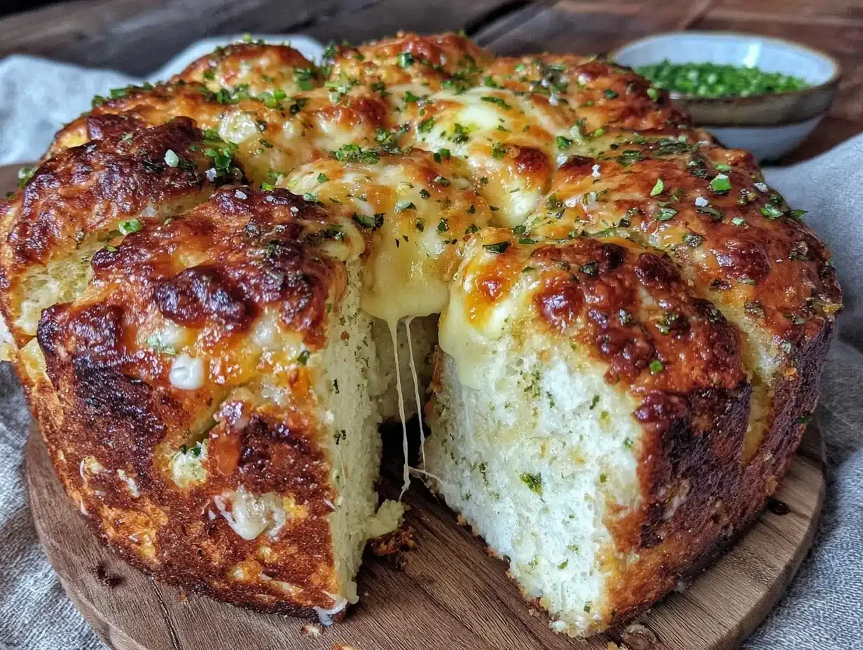 Savory Italian Herb And Cheese Bread Recipe Easy Fluffy Texture