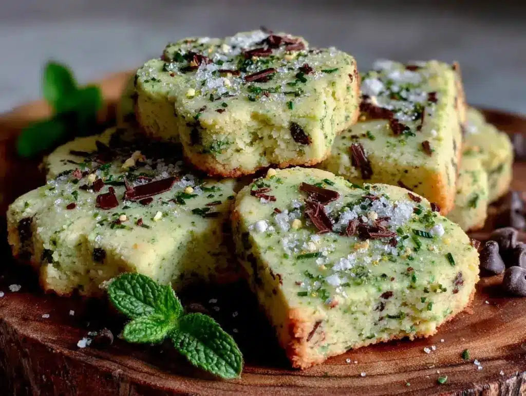 Mint Chocolate Chip Shamrock Cookies Easy Homemade Recipe For St ...