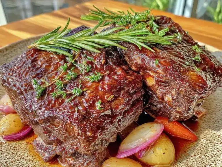 Perfect Red Wine Braised Short Ribs For Two Easy Romantic Dinner Recipe