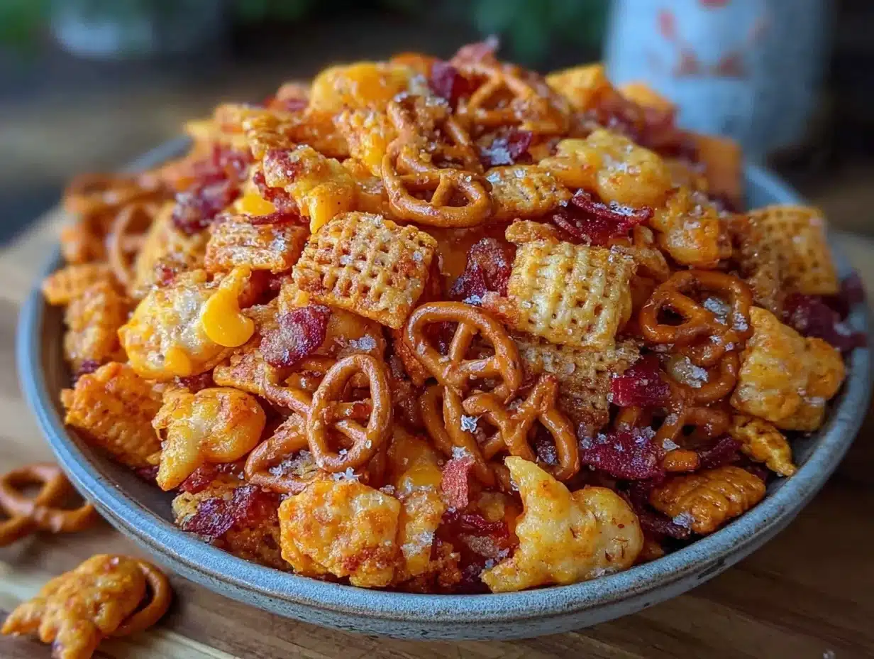 Crispy One Fish Two Fish Snack Mix Recipe Perfect For Crunch Lovers