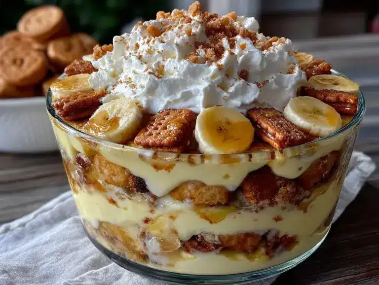 Classic Southern Banana Pudding Recipe Easy Creamy Layers With Crisp Wafers
