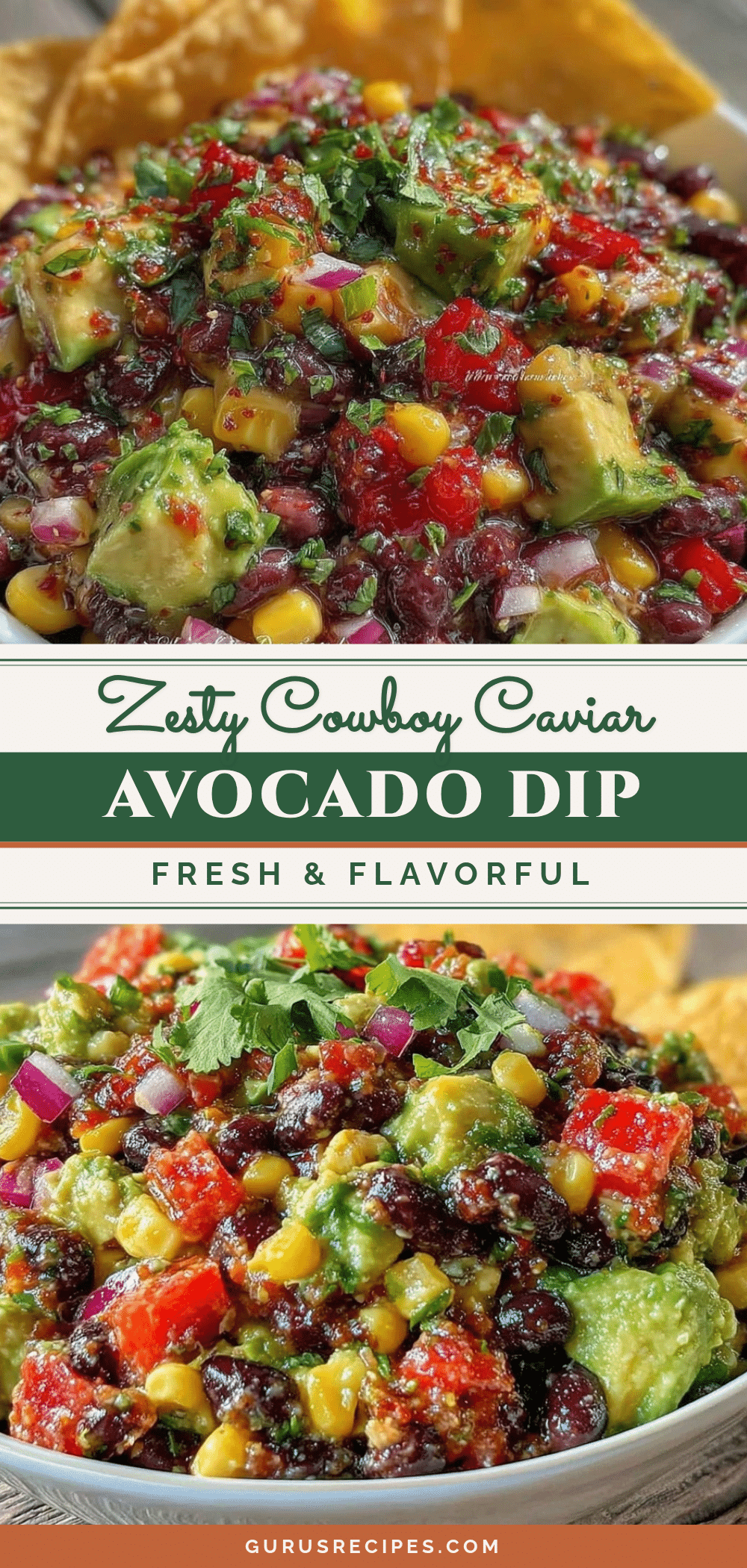 Fresh Cowboy Caviar Recipe 5 Easy Steps For Avocado Black Bean Corn Dip