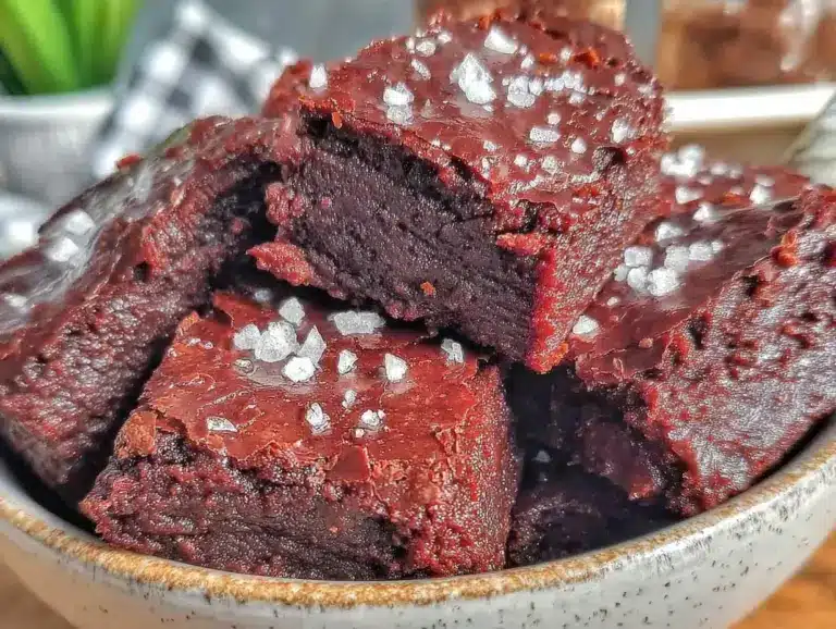 Ultra-Fudgy Brownies With Sea Salt And Espresso Powder Easy Recipe For ...
